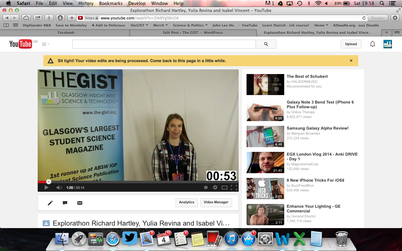 Explorathon videos • theGIST