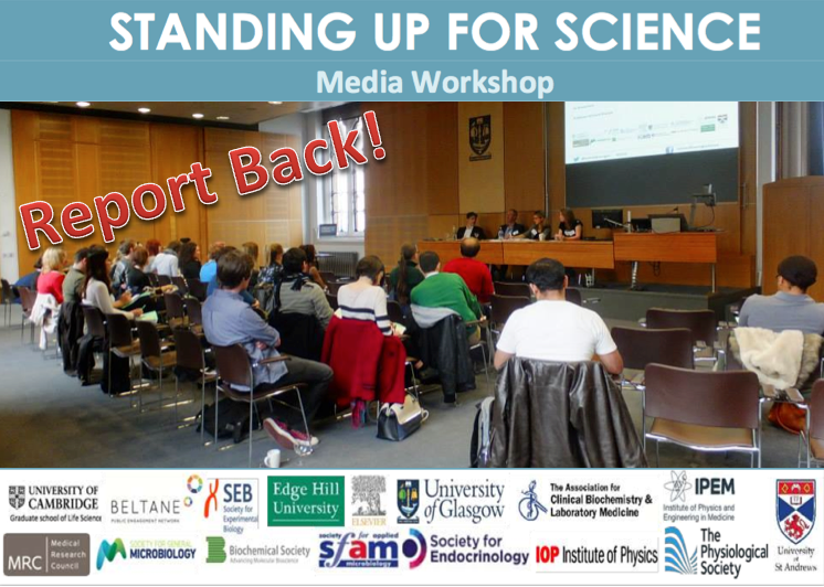 When Scientists Meet Journalists • theGIST